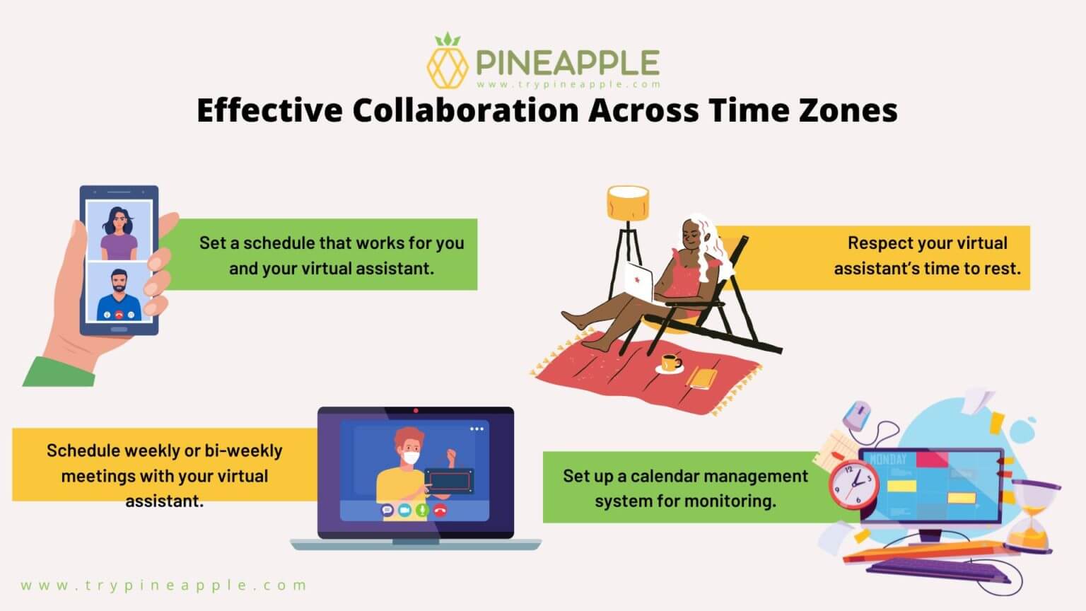 Effective Collaboration Across Time Zones