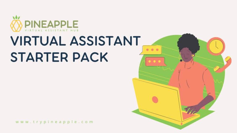 Virtual Assistant Starter Pack - Pineapple | Virtual Assistant Hub