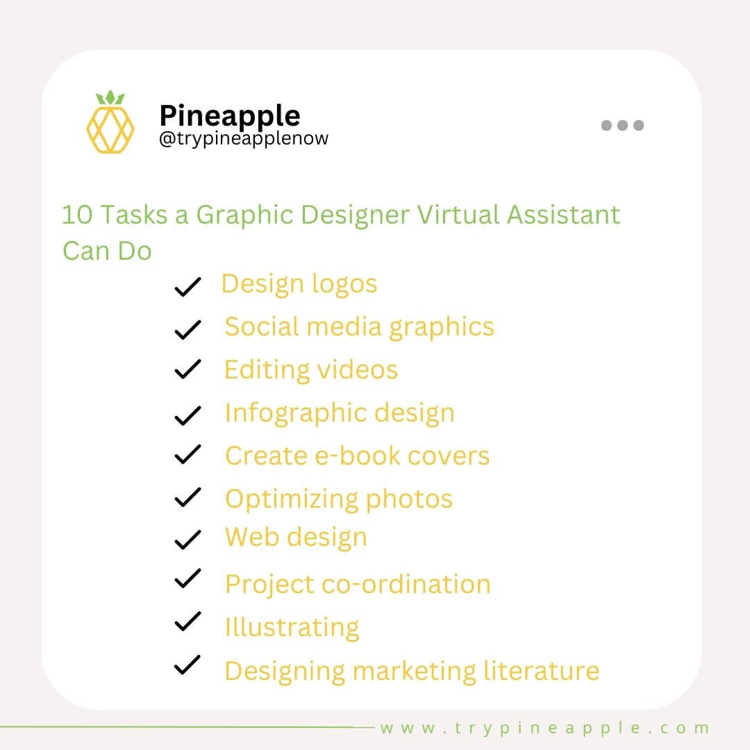 10 Tasks a Graphic Designer Virtual Assistant Can Do