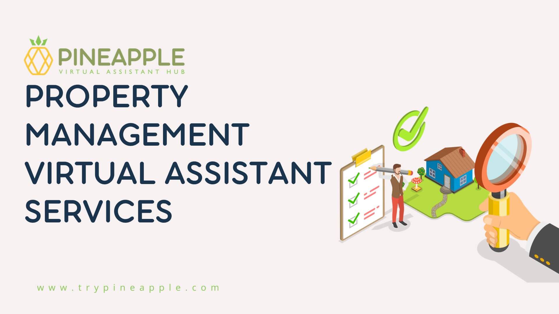 Property Management Virtual Assistant Services - Pineapple