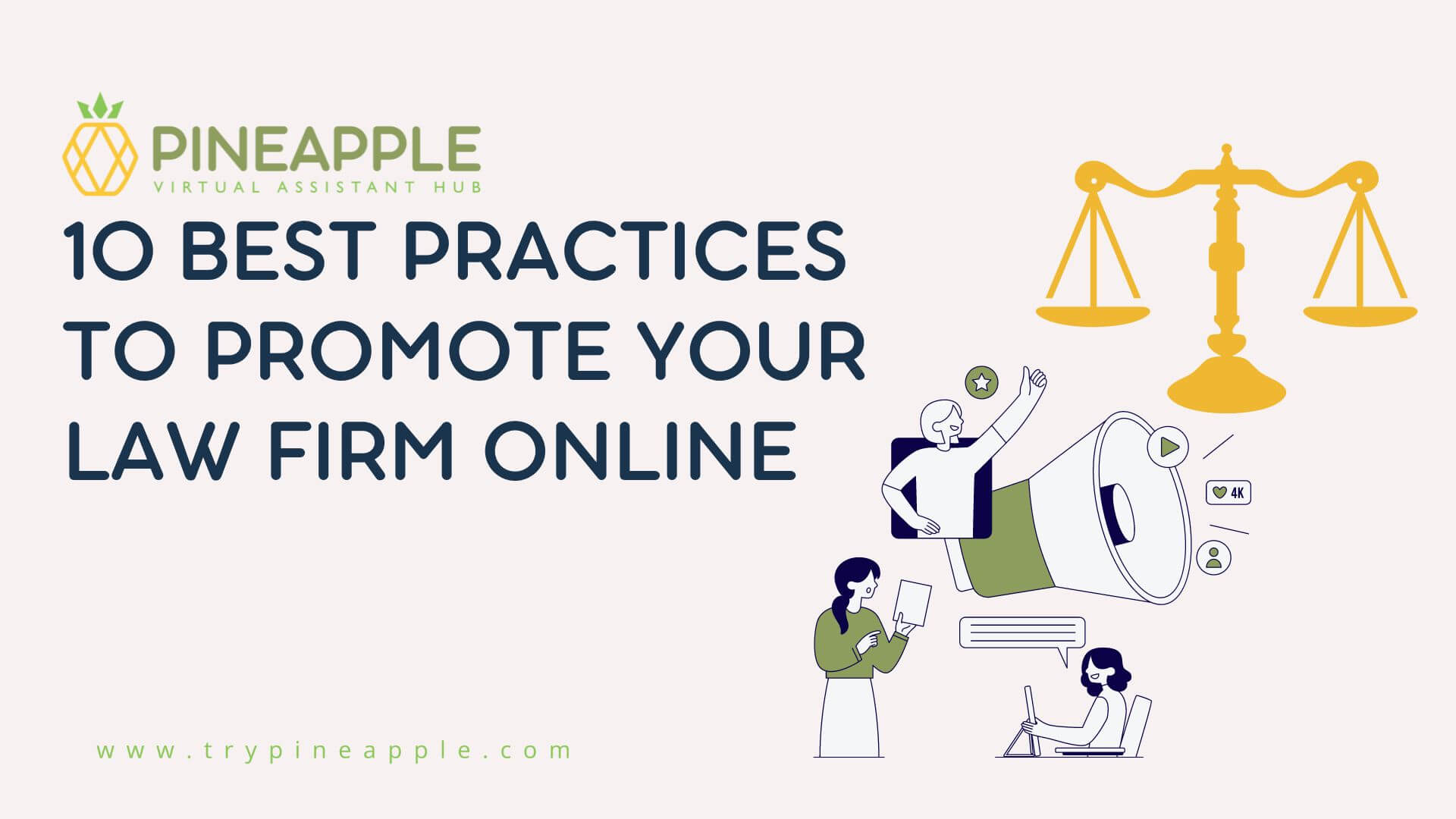 10 Best Practices to Promote Your Law Firm Online - Pineapple